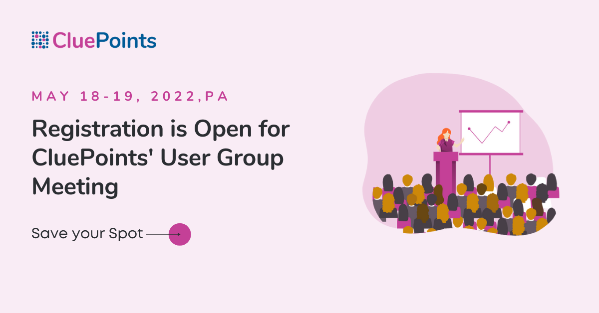 CluePoints User Group Meeting Registration